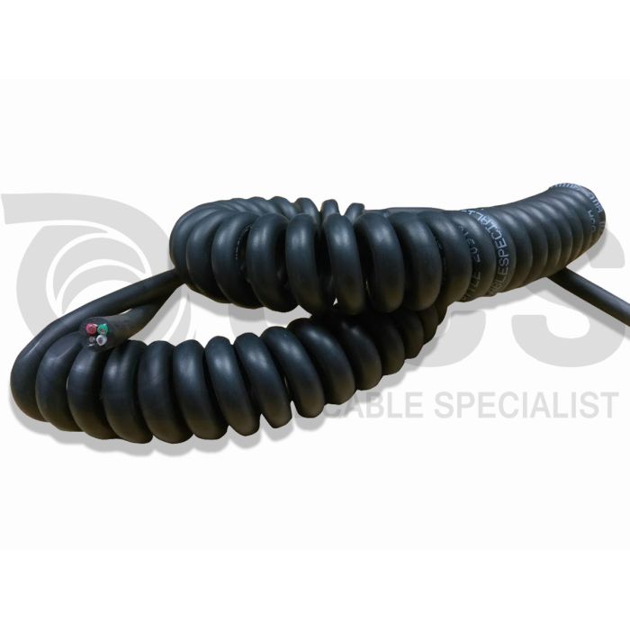 Coil Cable Specialist Inc. - Custom Coiled Cords 16 AWG 4 CONDUCTOR ...
